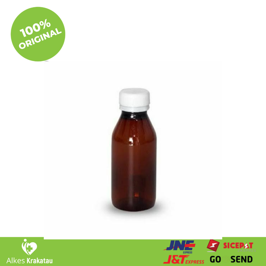 Jual Botol Coklat 60ml, 100ml, 300ml / Botol Kaca Coklat | Shopee Indonesia