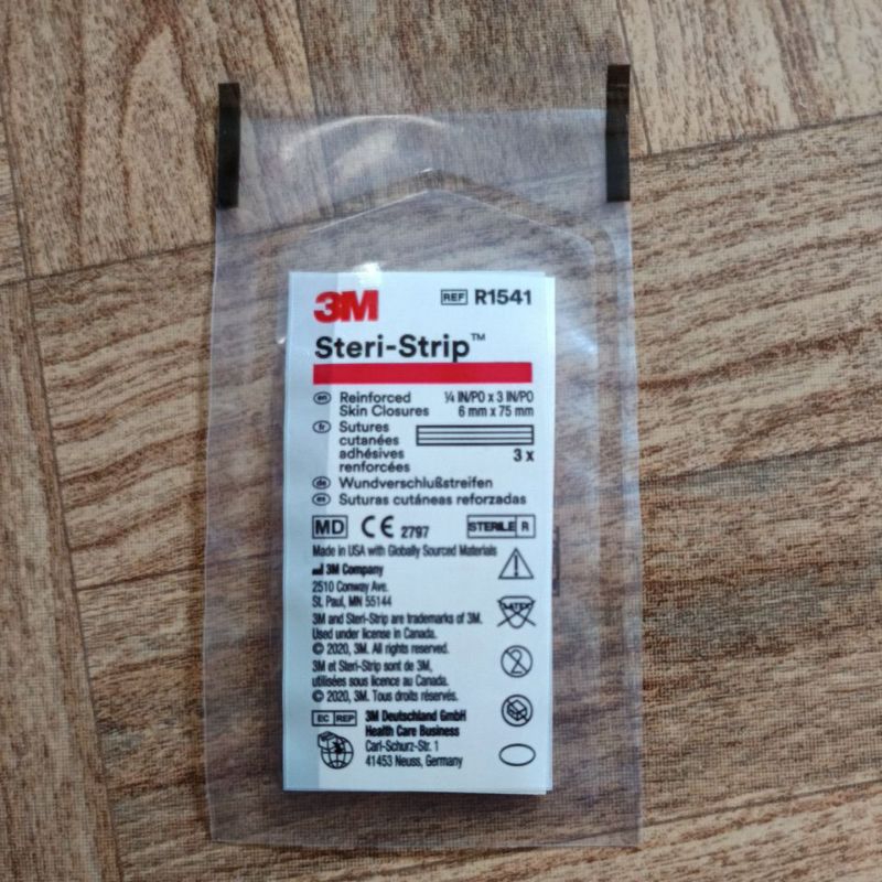 Jual Steri strip 3m R1541 Steril Strip skin closures plester luka tanpa ...