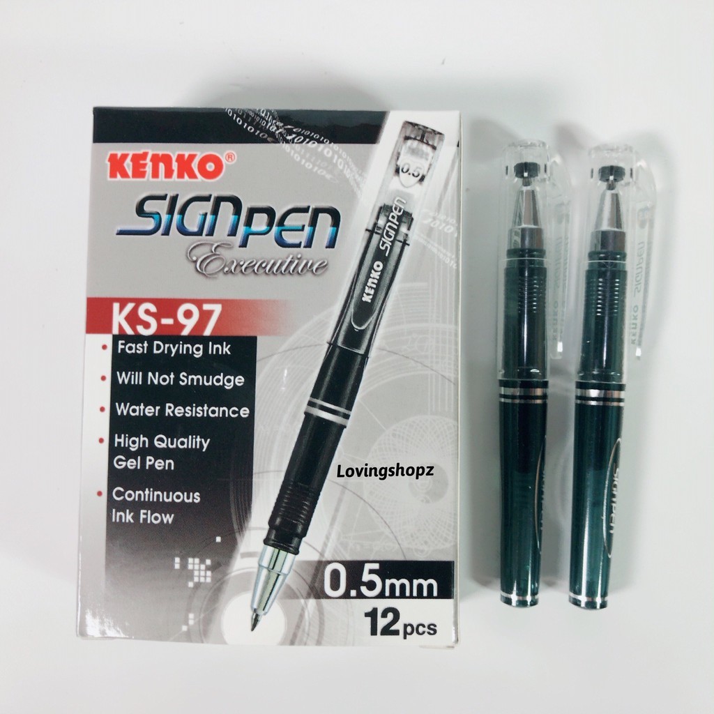 Jual Pen Kenko KS-97 ( Pendek ) / Sign pen Kenko / pulpen pendek ...