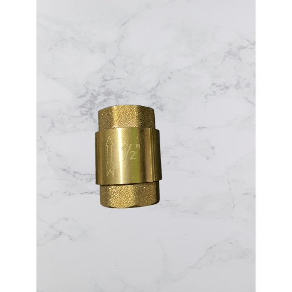 Jual Vertical Tusen Klep / Katup Valve Check Kuningan 1/2" Inch Bahan ...