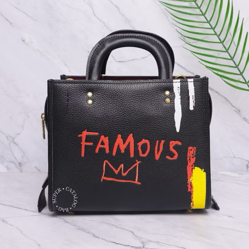 Jual Tas Rogue 25 In Genuine Leather Signature Jacquard Famous Basquit ...