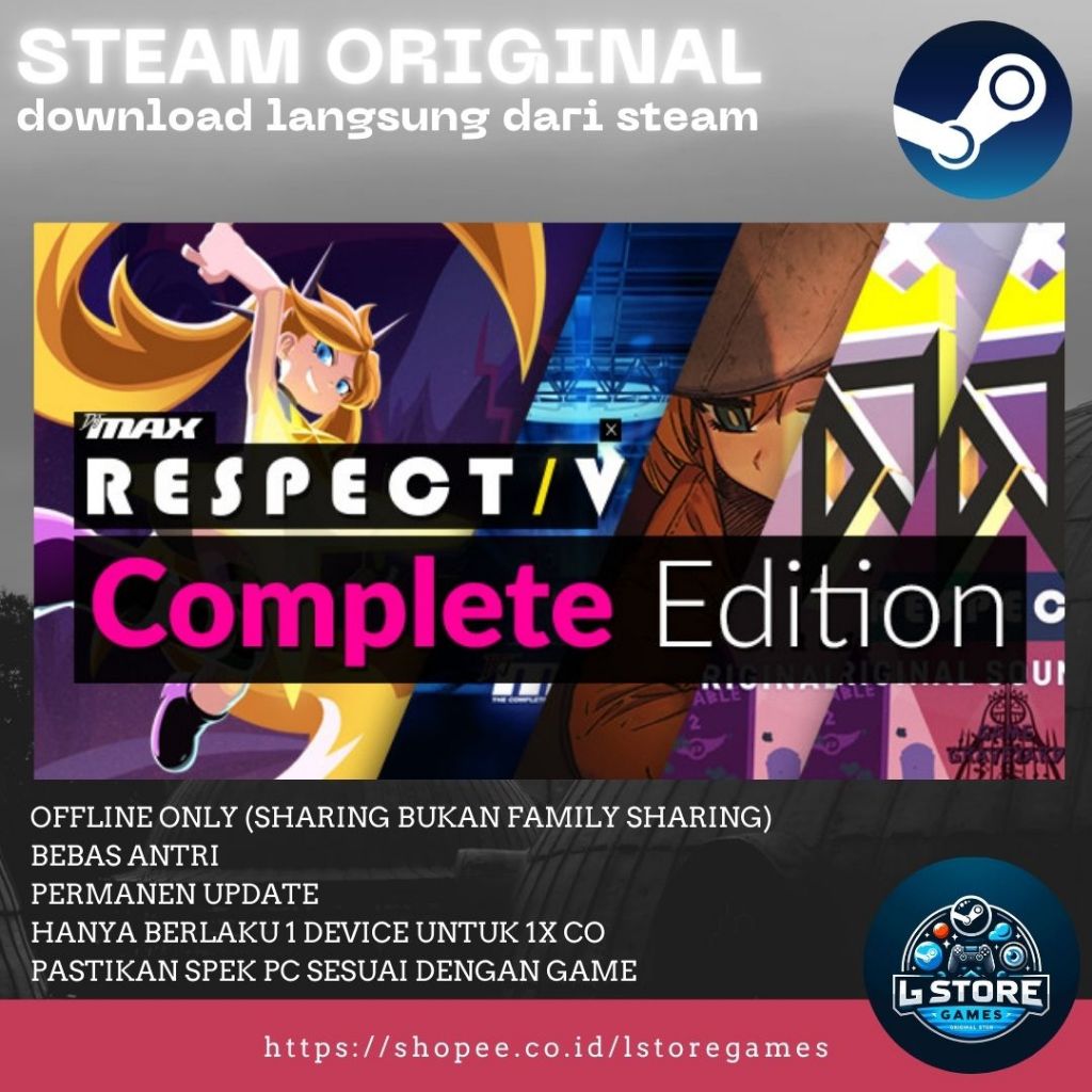 Jual DJMAX RESPECT V Complete Edition PC Sharing Original Offline ...