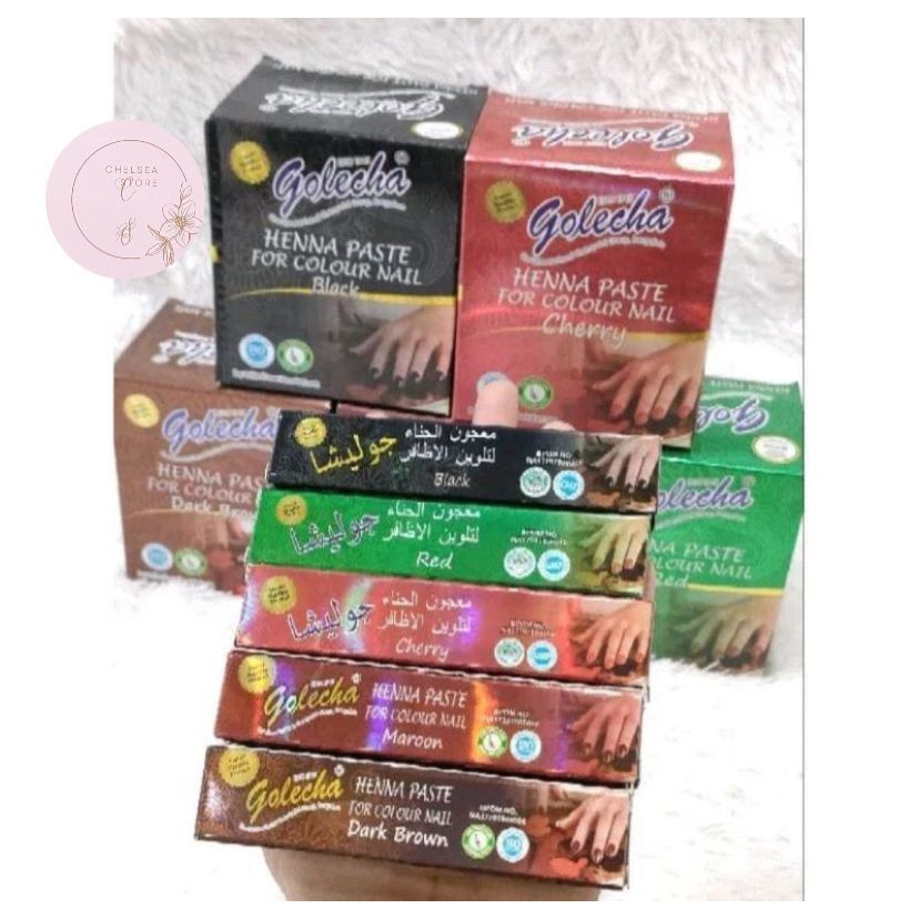 Jual Golecha Baru Nail Art Inai Kuku | Shopee Indonesia