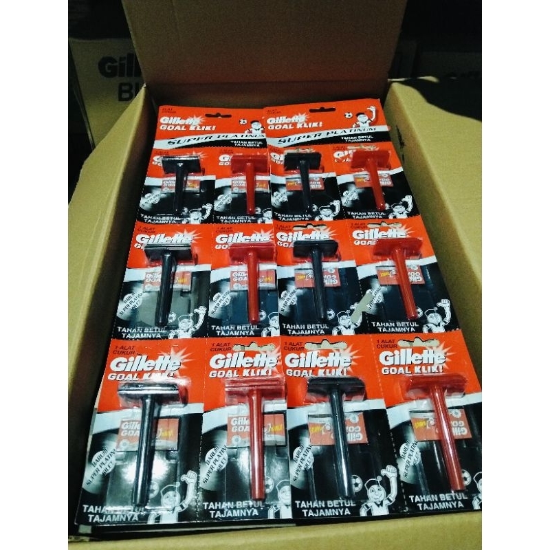 Jual GILLETTE GOAL KLIK SATU LEMBAR ISI 6 PCS | Shopee Indonesia