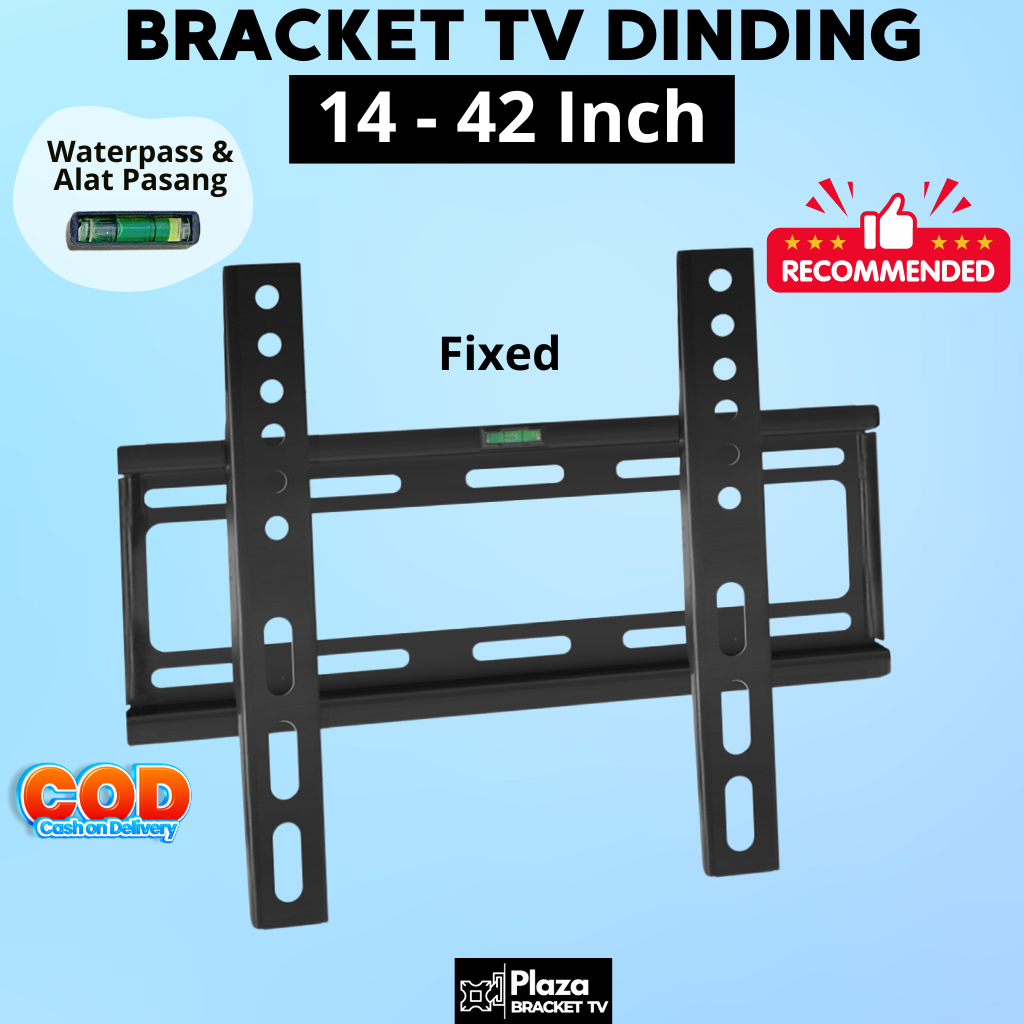 Jual Bracket TV 42 40 32 27 24 21 17 14 Inch OXIMUS Aquila 2204 Fixed ...