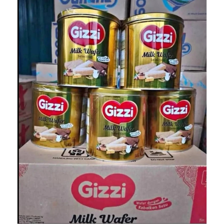 Jual Gizzi Milk Wafer Selection 240gr | Shopee Indonesia