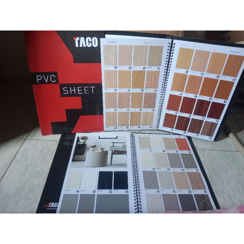 Jual (8 ITEM) PAKET KOMPLIT CATALOG MASTERBOOK HPL TACO TERBARU 2025 ...