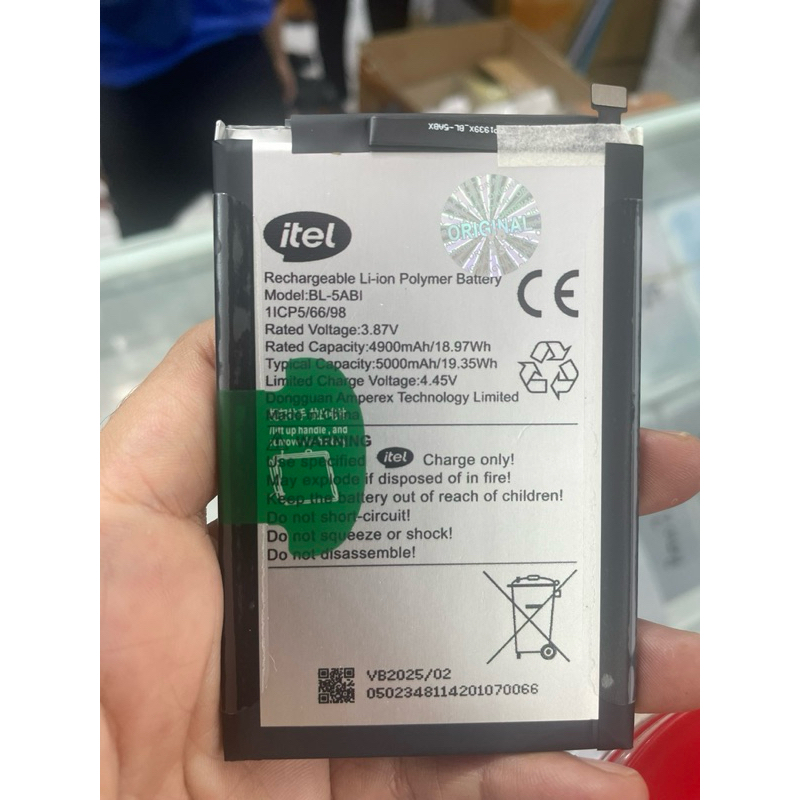 Jual Baterai Battery ITEL P65 BL-5ABI BL5ABI Original | Shopee Indonesia