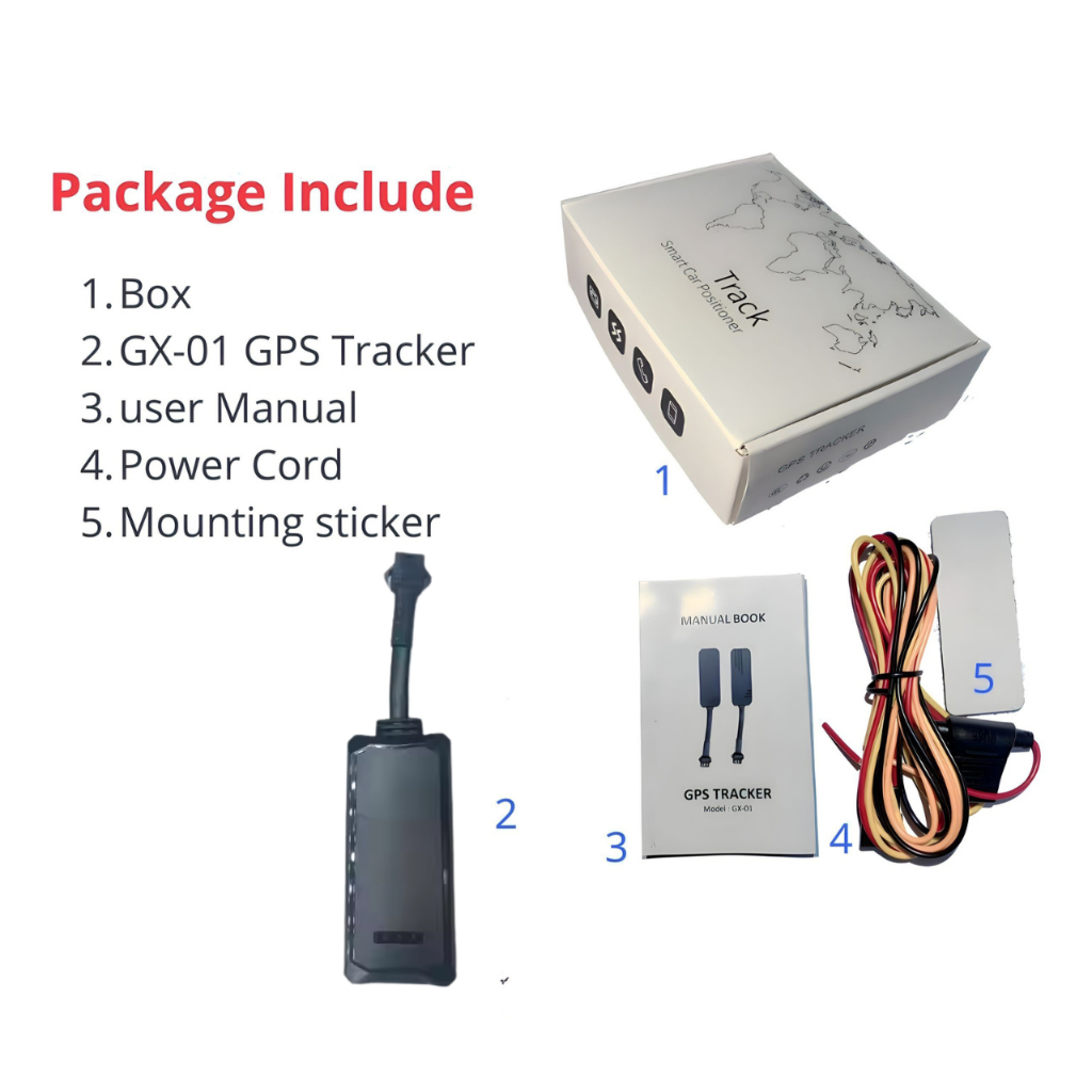 Jual Gps Tracker GX-01 Tanpa Relay Garansi 1 Tahun | Shopee Indonesia
