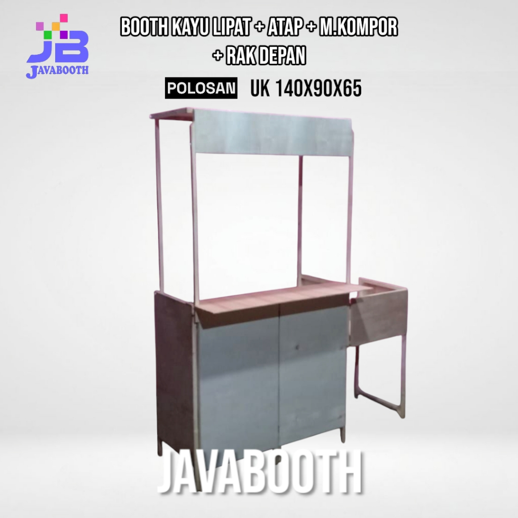 Jual Booth Portable Kayu / Booth Polos / Gerobak Lipat / Meja Lipat ...