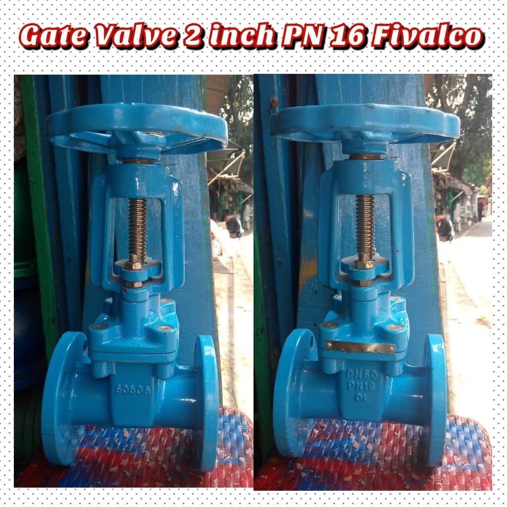 Jual Gate Valve 2 inch PN16 FIVALCO | Shopee Indonesia