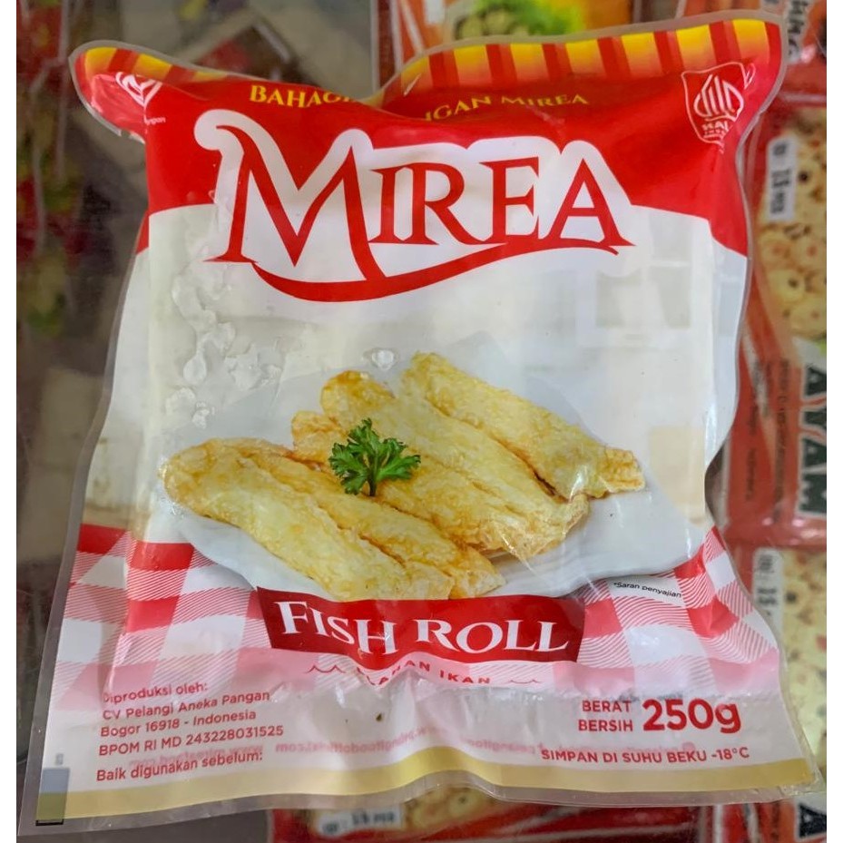 Jual MIREA FISH ROLL 250 GR | Shopee Indonesia