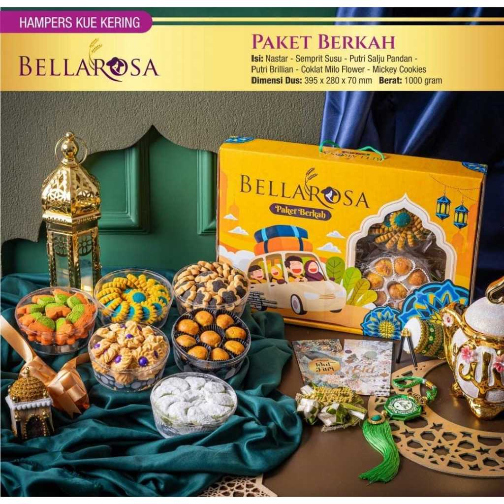 Jual Parcel/Hamers Ramadhan Series Bellarosa Paket Berkah | Shopee ...