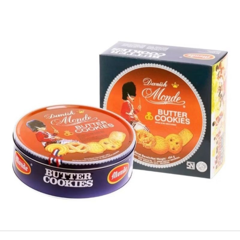 Jual Monde butter cookies 454gr | Shopee Indonesia
