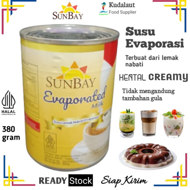 Jual [Beli 2 atau 4 LEBIH MURAH] SUNBAY Evaporated Milk - Susu ...