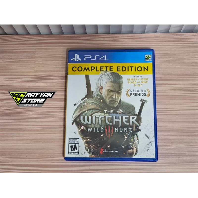 Jual BD PS4 The Witcher Complete Edition | Shopee Indonesia