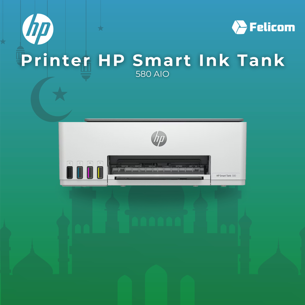 Jual Printer HP Smart Ink Tank 580 AIO Print Scan Copy WiFi | Shopee ...