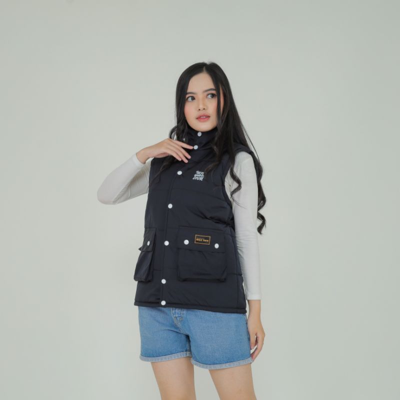 Jual Rompi Kancing Music Denim / Unisex Cw & Cwo / Rompi motor bikers ...