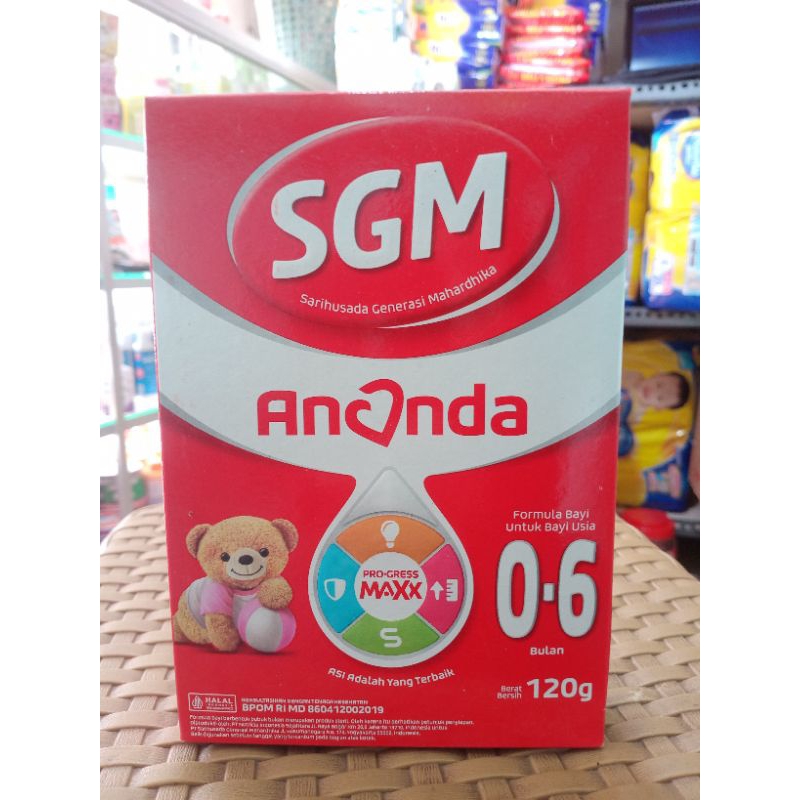 Jual SGM Ananda 0-6 Bulan (120g) | Shopee Indonesia
