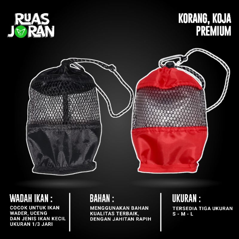 Jual KOJA BULAT PREMIUM - KORANG WADER PREMIUM - KERAMBA IKAN WADER ...