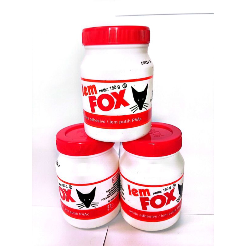 Jual LEM FOX PUTIH 150g botol | Shopee Indonesia