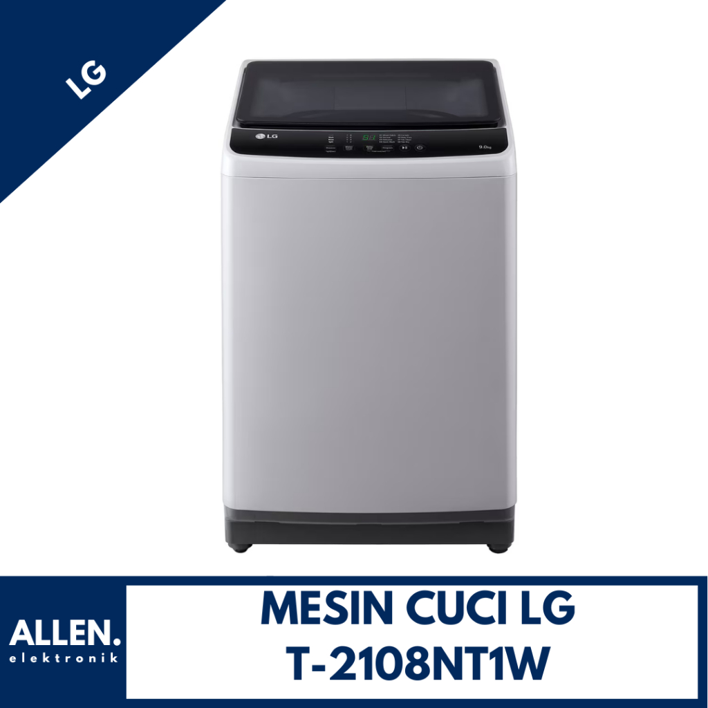 Jual Mesin Cuci 1 Tabung Top Load LG T2108NT1W | Shopee Indonesia