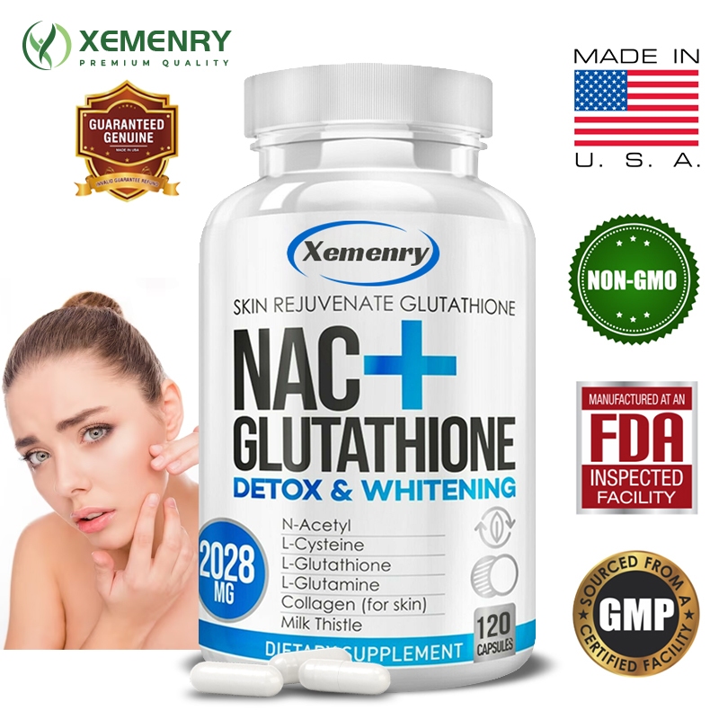 Jual Advanced Complex-NAC Supplement 600mg dengan L-Glutathione 500mg ...