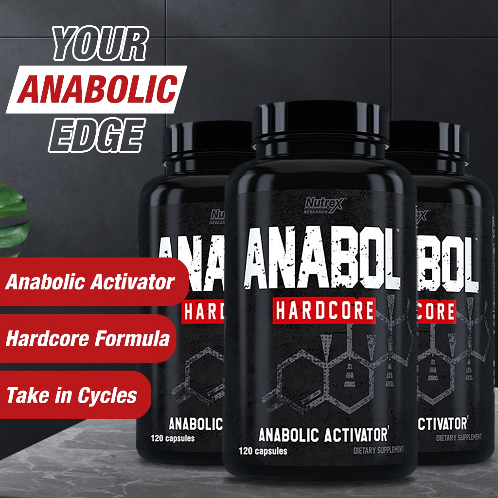 Jual Nutrex Anabol Ripped Anabolic Muscle Builder untuk Lelaki, 2-dalam ...