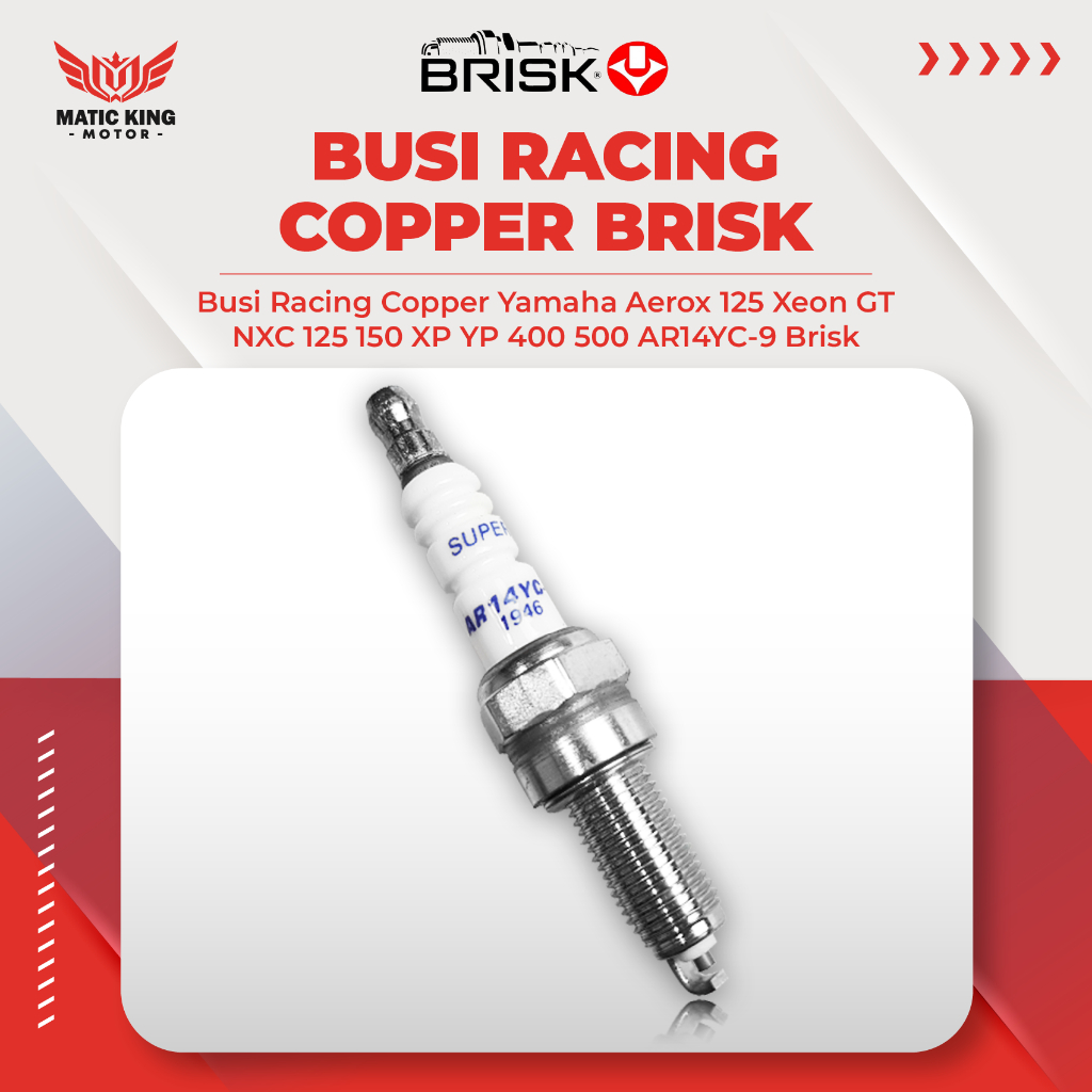 Jual Brisk Busi Motor Racing Yamaha Aerox Xmax Xeon MT XP Majesty YP ...