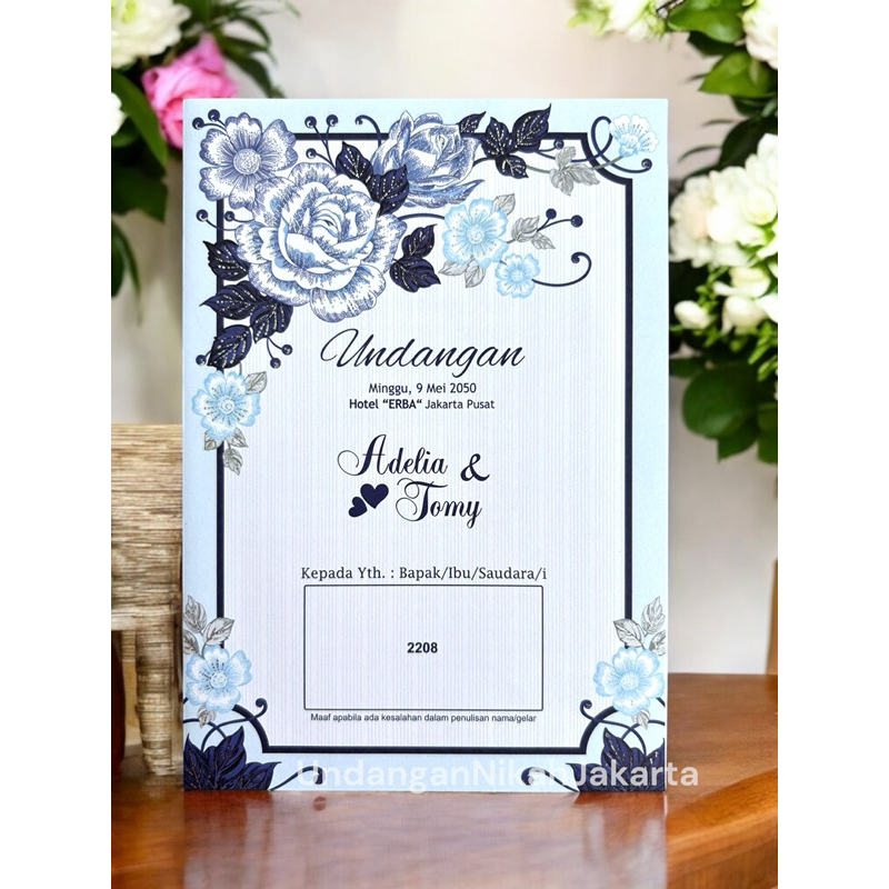 Jual Blangko Undangan Kosong Pernikahan Erba BLANKO UNDANGAN MURAH ...