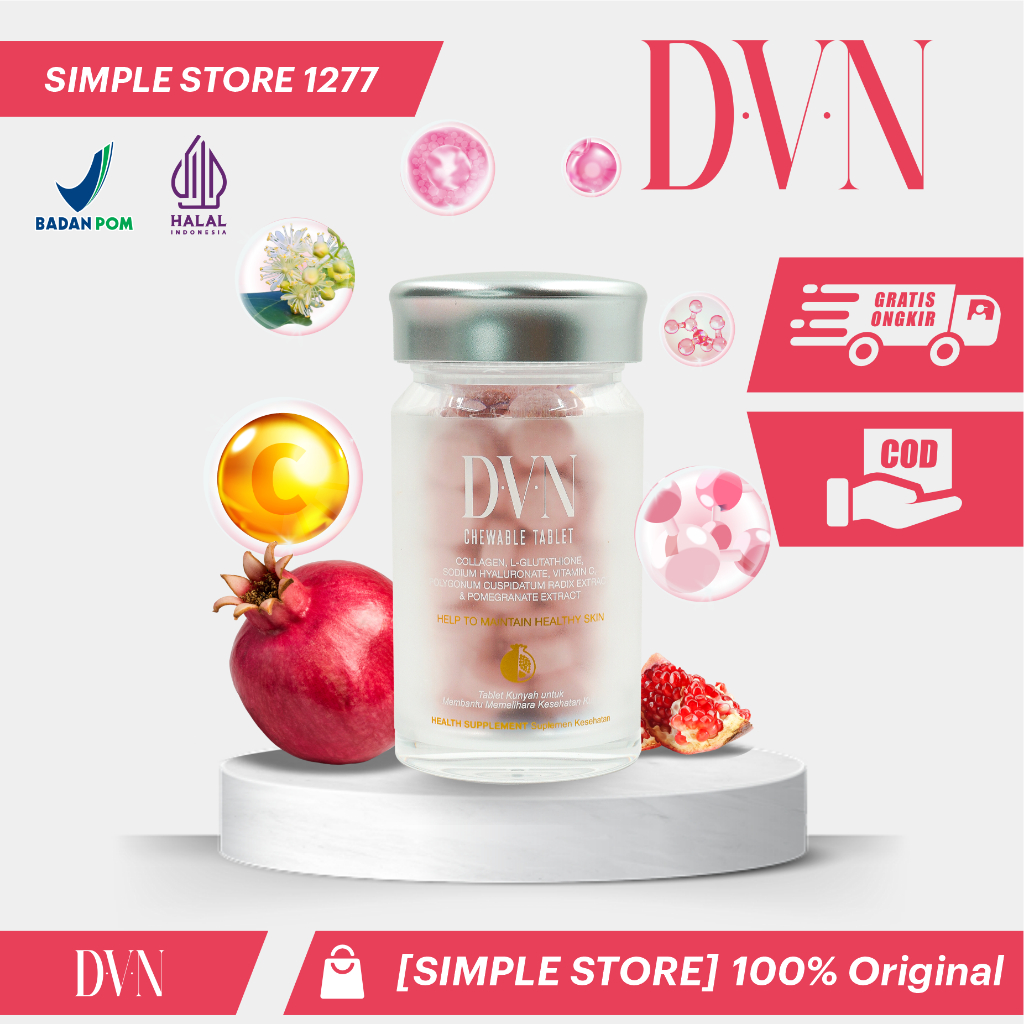 Jual Dvn Original 100 % | Dvn Collagen Original | Dvn Asli Bpom & Aman ...