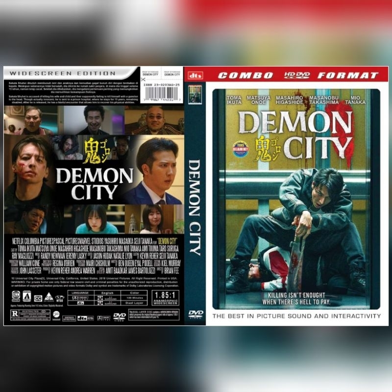 Jual Kaset Film Action DEMON CITY - 2025 - HD | Shopee Indonesia