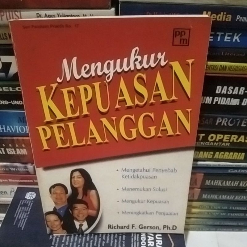 Jual mengukur kepuasan pelanggan Richard f.gerson | Shopee Indonesia