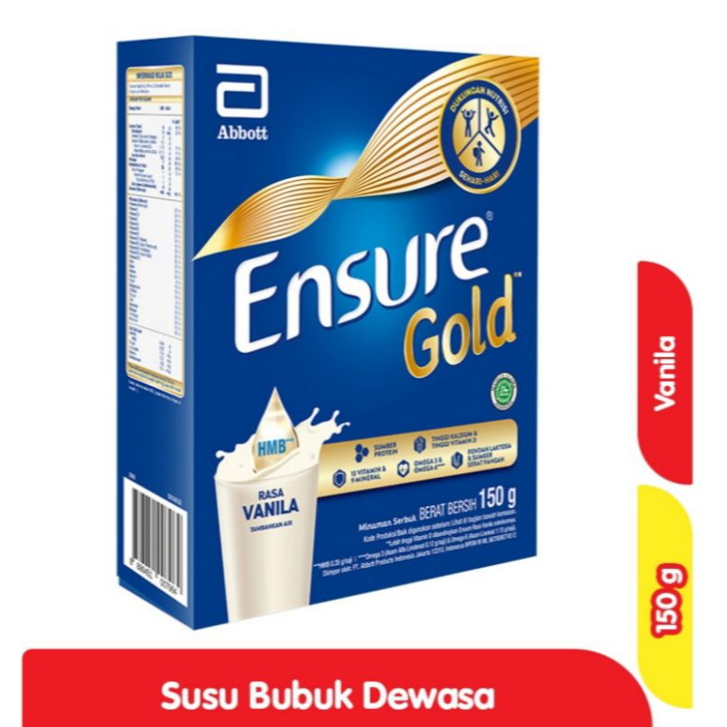 Jual Ensure Gold Vanilla 150g | Shopee Indonesia
