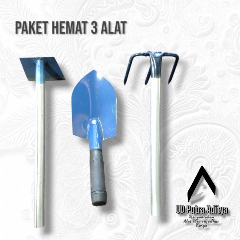 Jual Paket Murah 3 Alat Berekebun,Wangkil,Sekop Mini,Garuk Mini Full ...