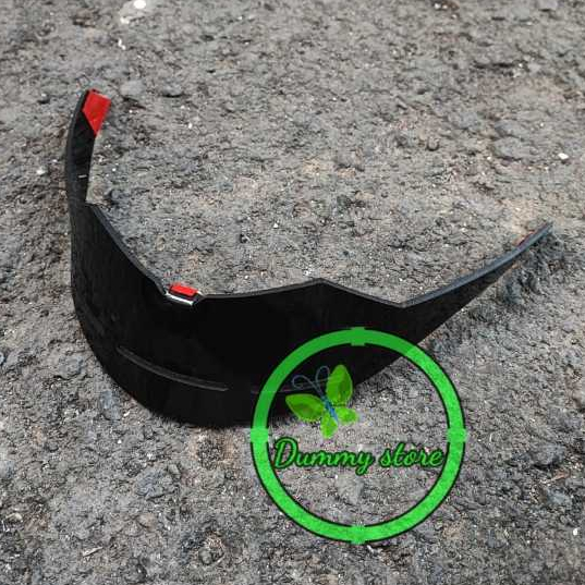 Jual Spoiler Helm ZEUS 811 DARK / Spoiler Helm ZEUS 811 hitam | Shopee ...
