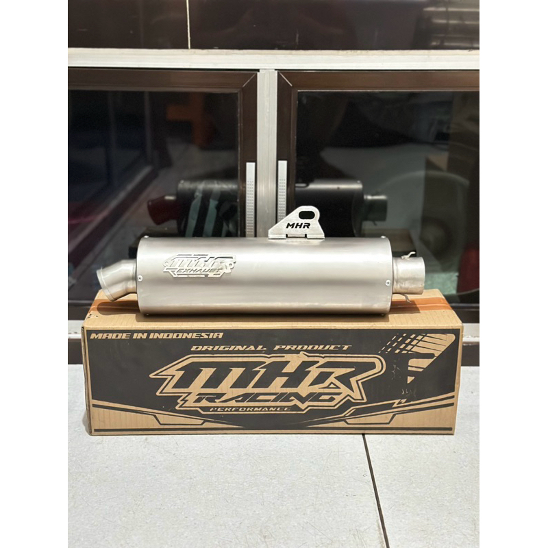 Jual SILINCER KNALPOT MHR EXHAUST TIPE VECTOR VAPOR BLASTING ORIGINAL ...