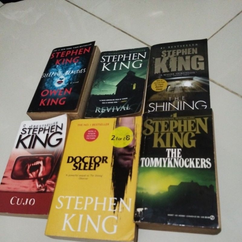Jual Stephen King sleeping beauties, revival, the shining, cujo, doctor ...