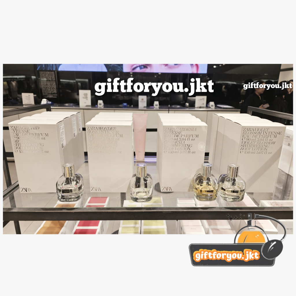 Jual Parfum Zara Intense : Wonder Rose Gardenia Violet Blossom Orchid ...