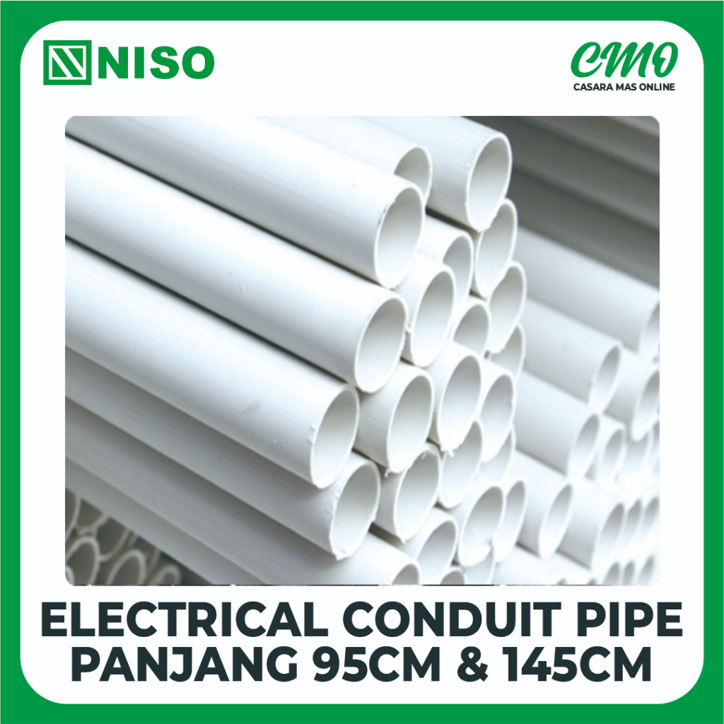 Jual PIPA LISTRIK KONDUIT CONDUIT NISO 20 MM BERKUALITAS PANJANG 95 ...
