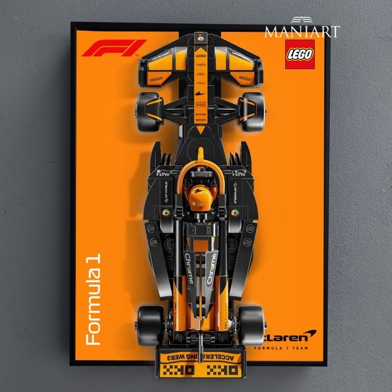 Jual RB F1 Series Lego Speed Champions Display Poster Frameblock Wall ...