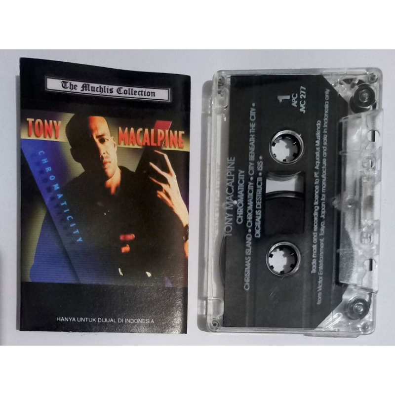 Jual Kaset Pita T6 TONY MACAPLINE Album Chromaticity | Shopee Indonesia