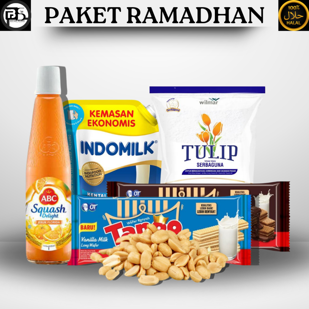 Jual Paket Sembako Ramadhan – Tepung, Susu Indomilk, Sirup ABC, Wafer ...