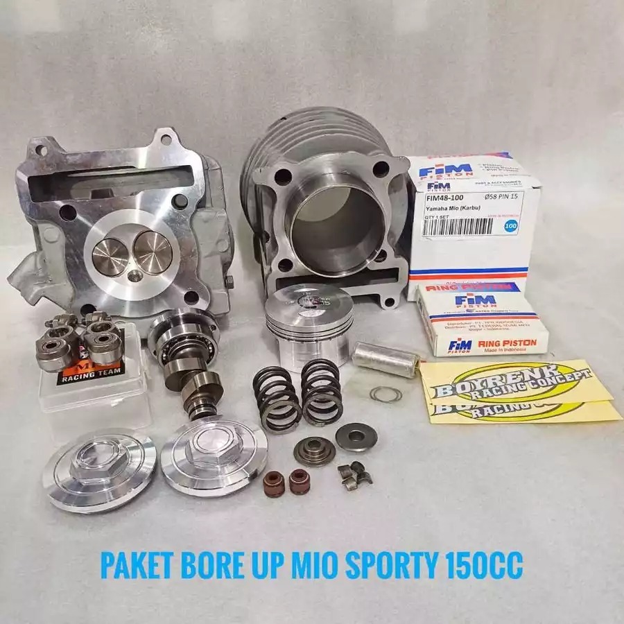 Jual PAKET BORE UP MIO SPORTY 150CC - BOYRENK RACING | Shopee Indonesia