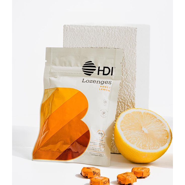 Jual HDI Lozenges Honey Lemon and Elderflower | Shopee Indonesia