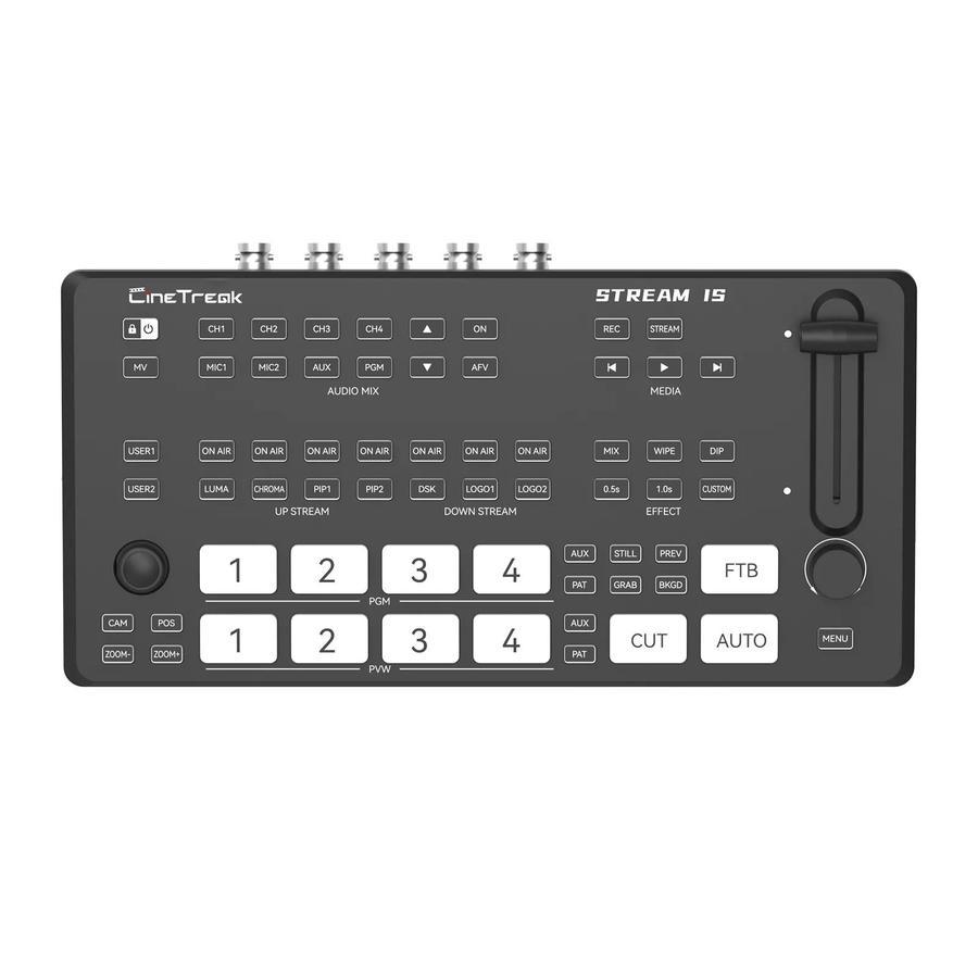 Jual CineTreak Stream 1S Video Switcher for Live Streaming ( 4 SDI Input + 1 AUX ) | Shopee ...