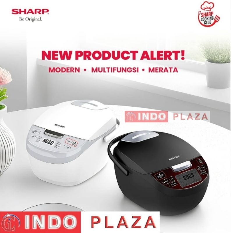 Jual RICE COOKER SHARP DIGITAL 1.8 Liter KSDS18-WH / KSDW18-BK ...