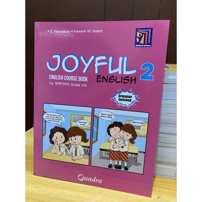 Jual Joyful English Kelas 8 SMP/MTs Penerbit Quadra Kurikulum Merdeka | Shopee Indonesia