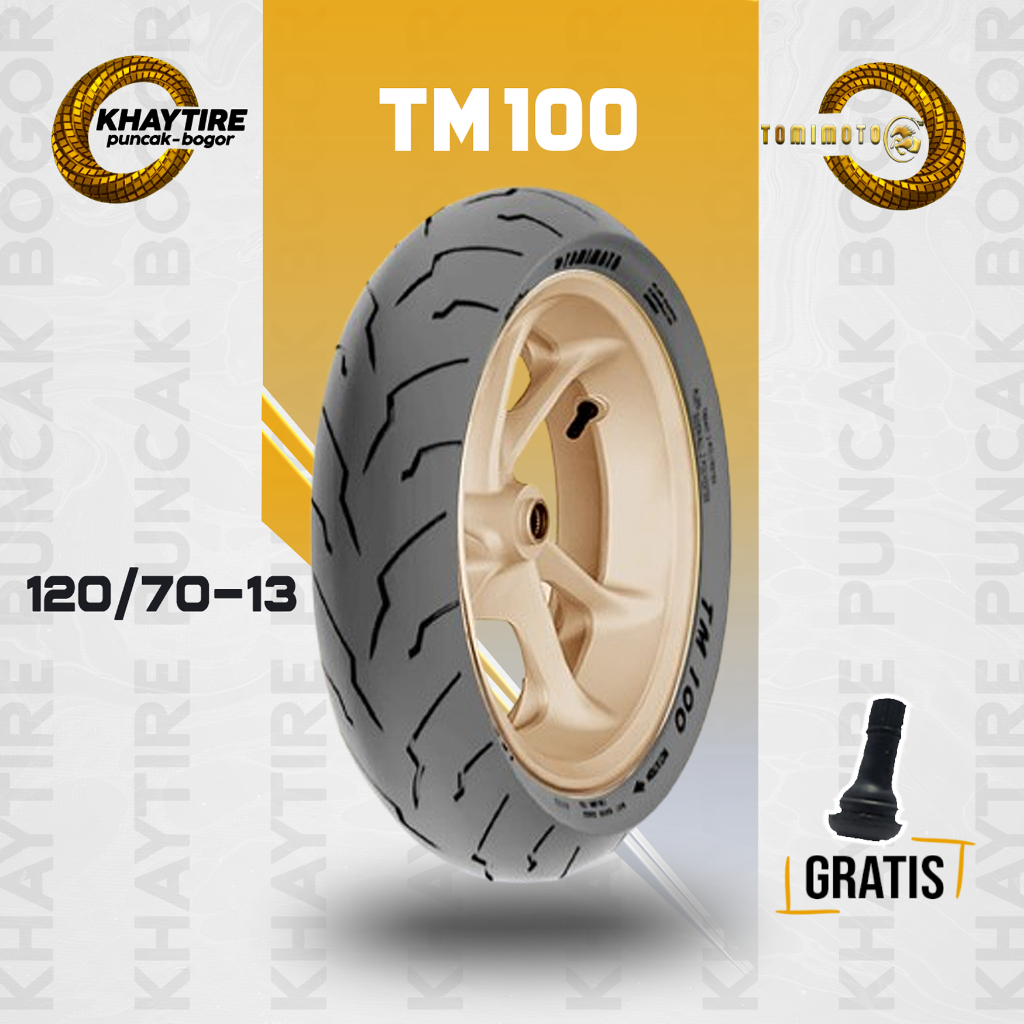 Jual Ban Motor NMAX TOMIMOTO 120/70 Ring 13 Tubeless | Shopee Indonesia
