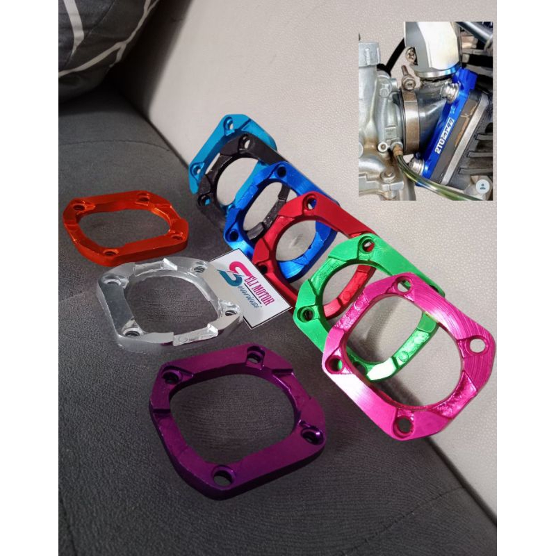 Jual Plendes Intake Manifold Karburator RX King CNC Allumunium | Shopee ...